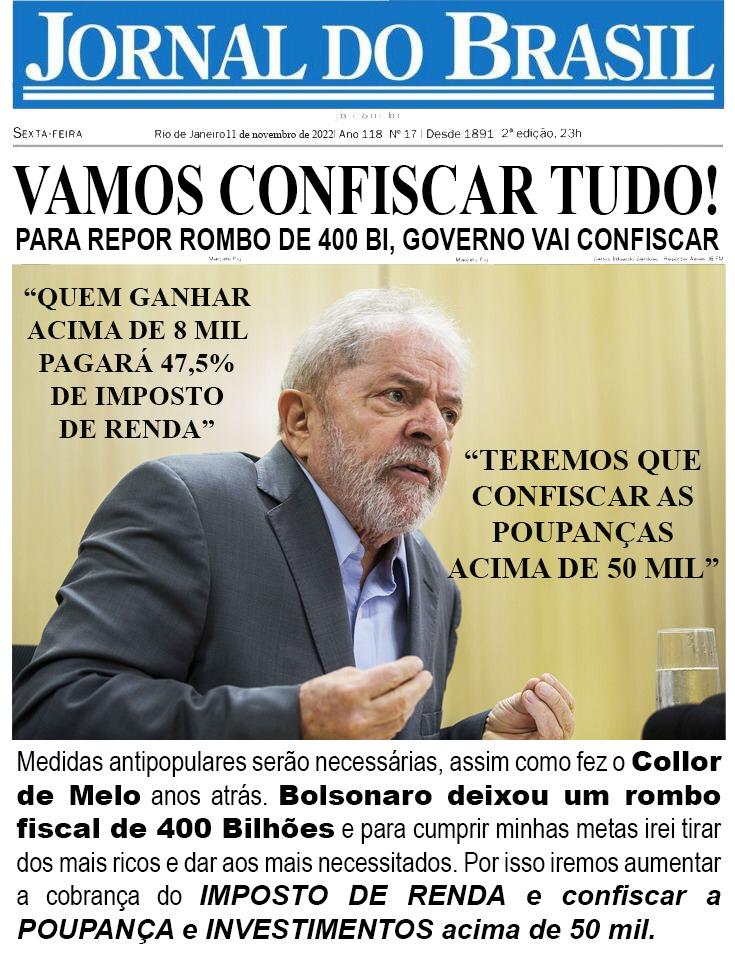 Jornal Do Brasil é Usado Em Fake News Para Difamar Lula O São Gonçalo