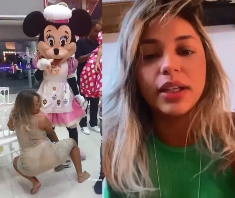 Mãe é criticada e ameaçada por dançar com vestido transparente em festa ...