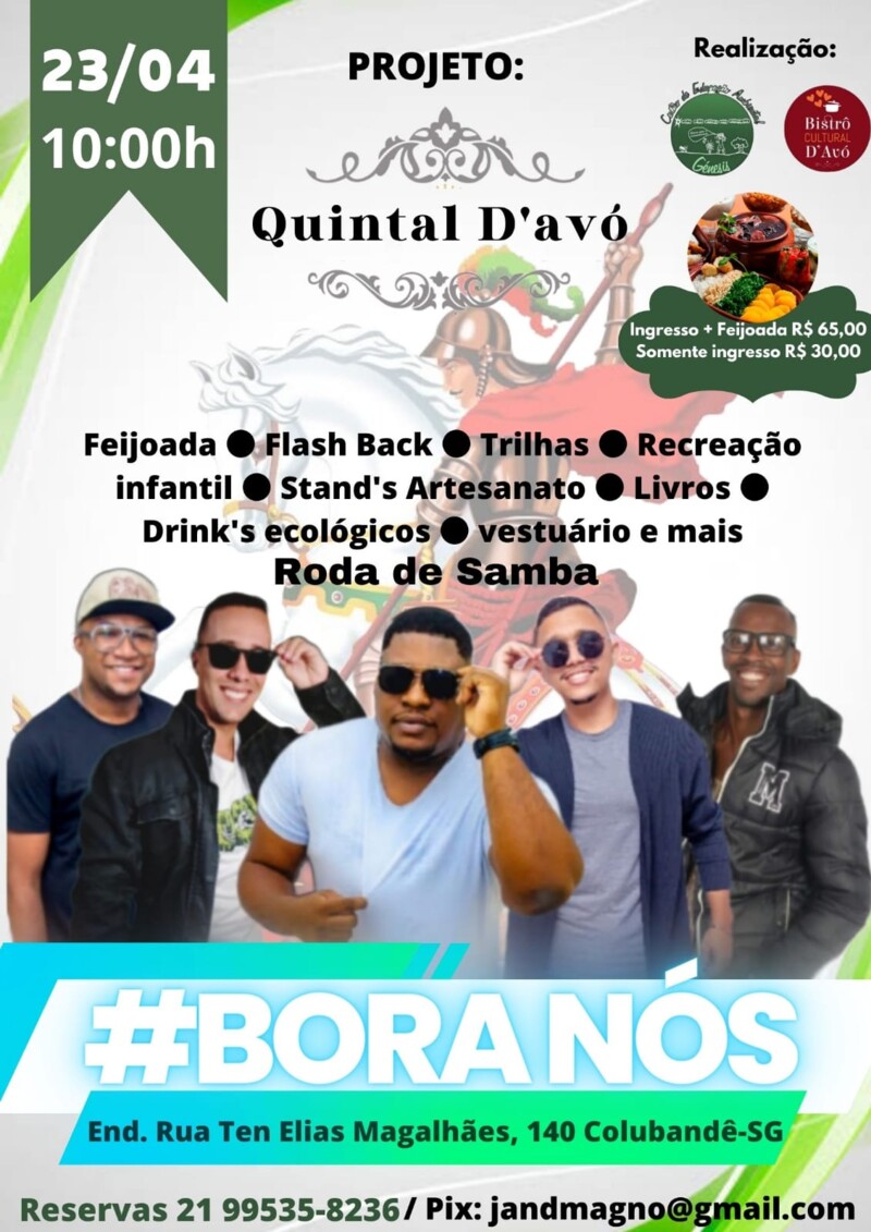 Bistrô Cultural D'Avô sedia novo projeto musical: 'Quintal d’Avó ...