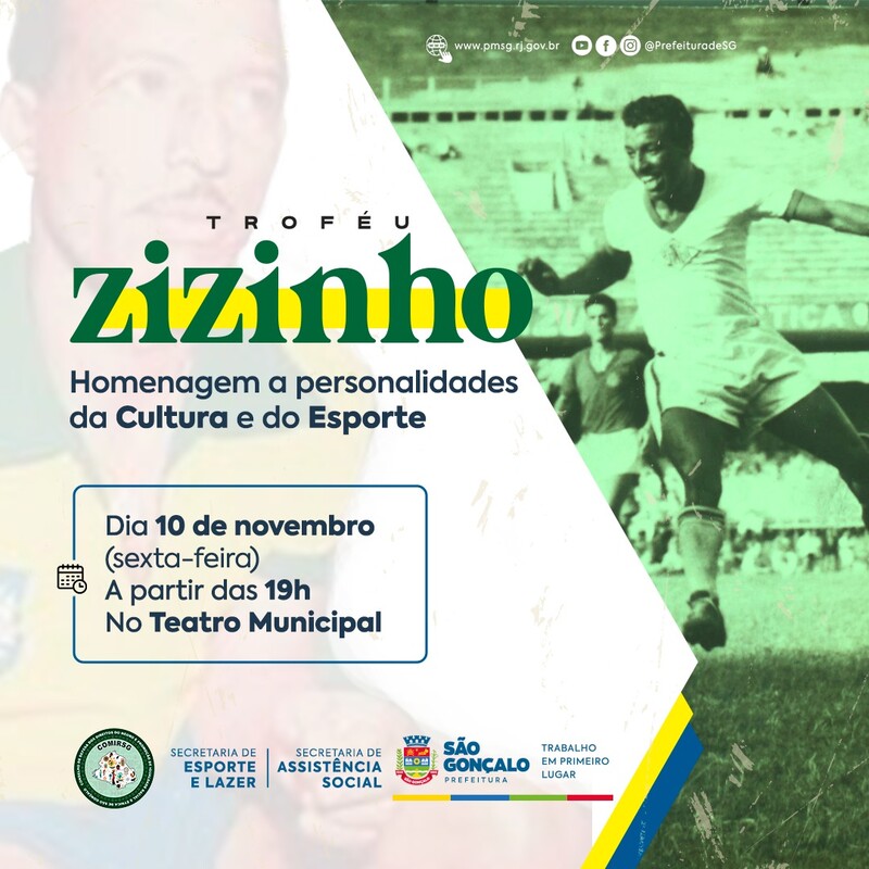 São Gonçalo entrega Troféu Zizinho a personalidades da cultura e do ...
