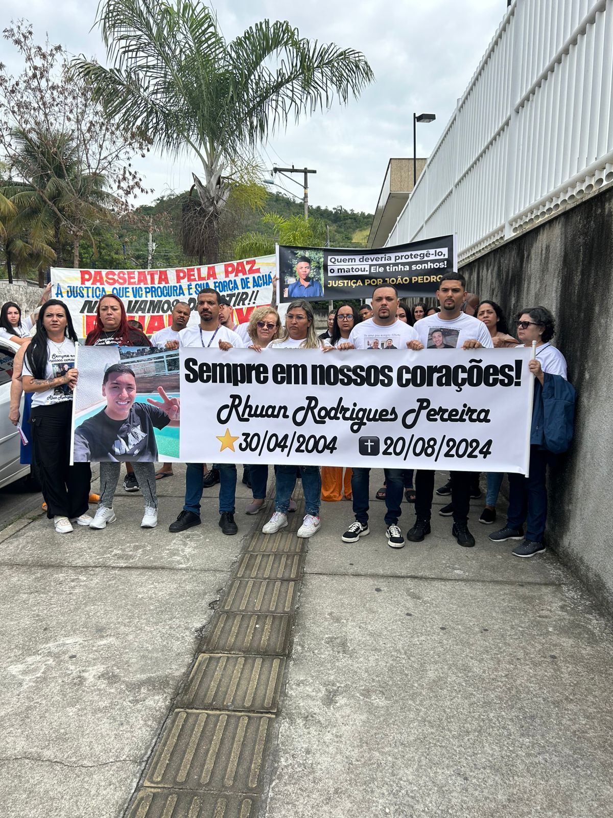 Caso Rhuan: Segunda audiência é marcada em meio a ato pacífico em busca ...