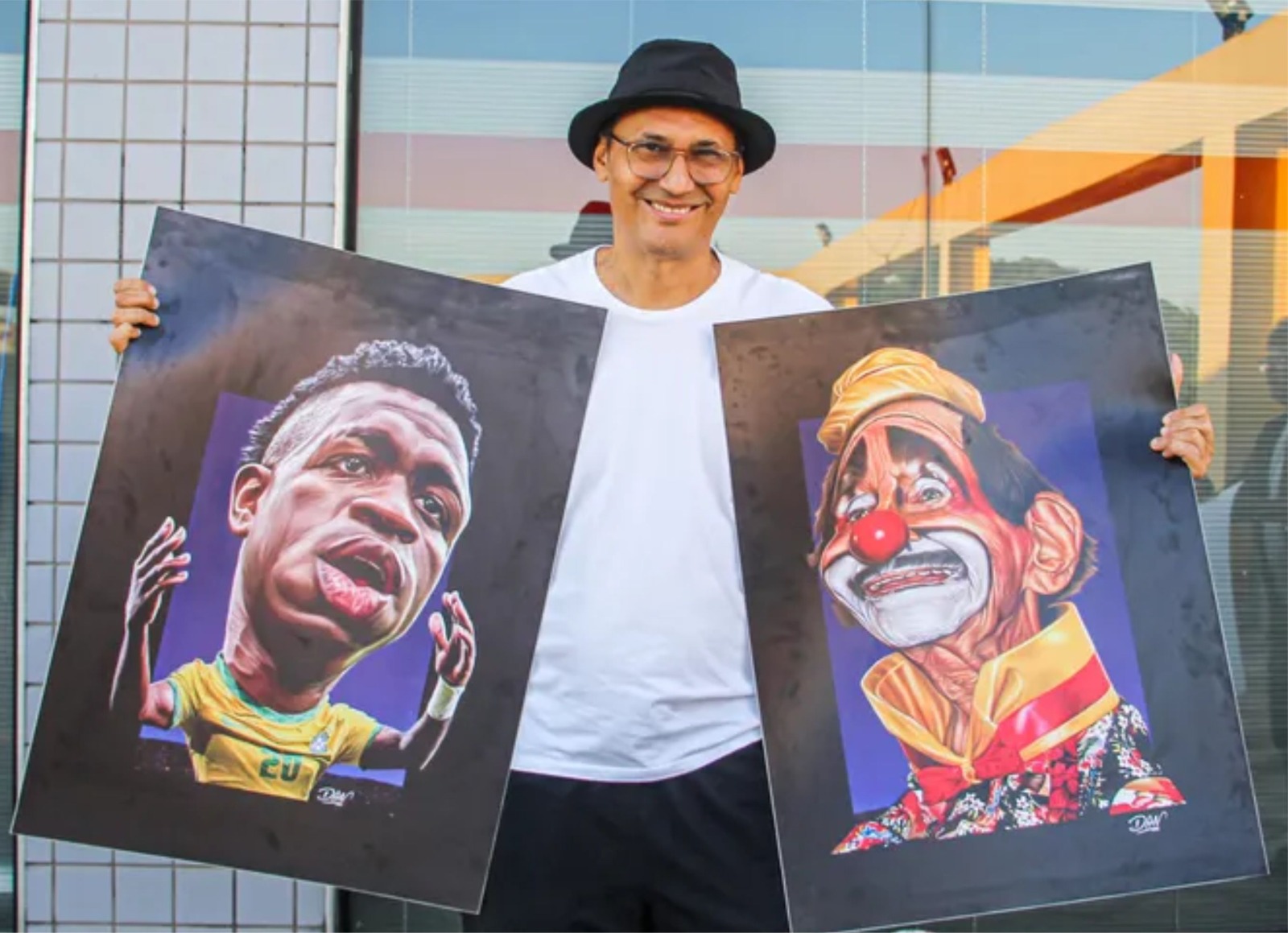 Chargista Dan Caricaturas faz exposição em Niterói nesse sábado (20), a ...