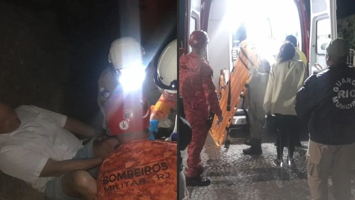 Turista espanhol é resgatado após cair da Pedra do Arpoador | Portal O ...